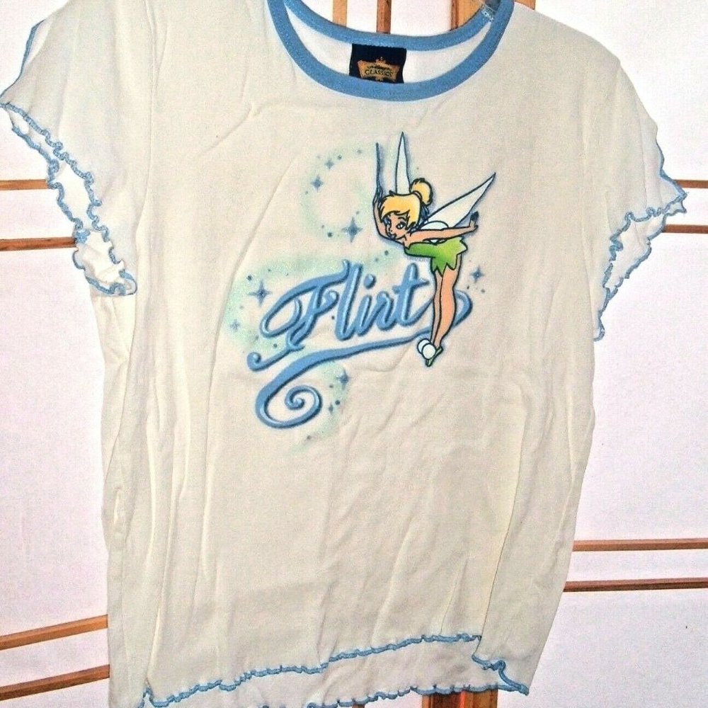Tinkerbell Flirt Top Disney Classics Jerry Leigh Vint… - Gem